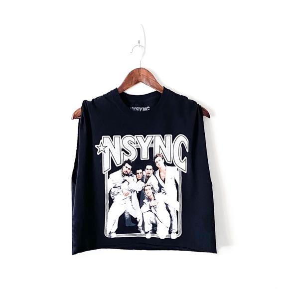 NSYNC | Tops | Nsync Raw Cropped 99s 2000s Y2k Pop Music Graphic Band ...